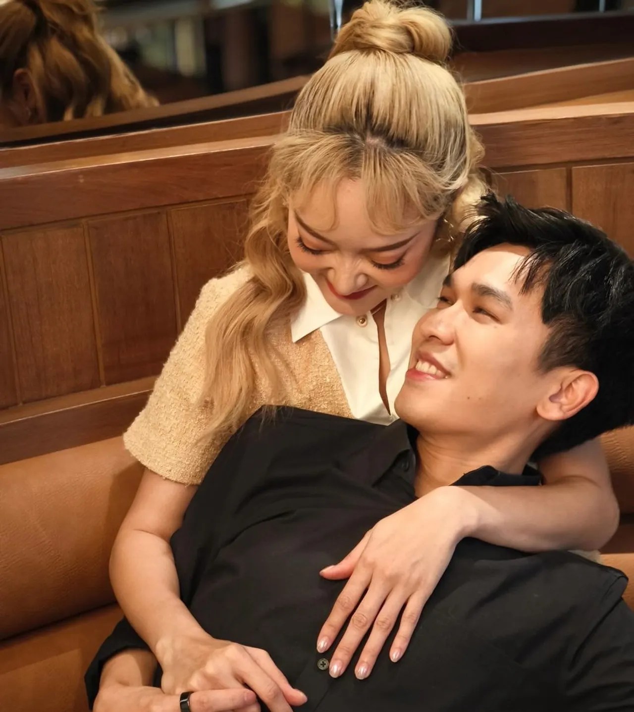 แก้มบุ๋ม ปรียาดา จับเข่านั่งคุย พี่พีท เผยเหตุผลเริ่มลังเลไม่อยากมีลูก | SootinClaimon.Com